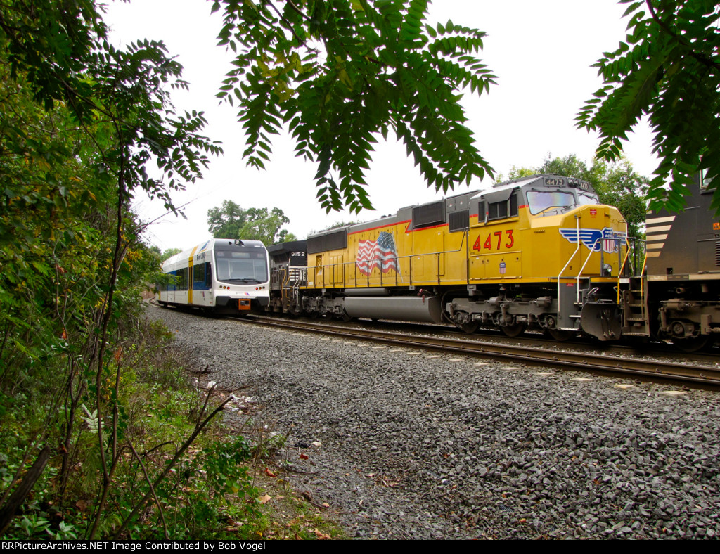 UP 4473 and NJT 3501